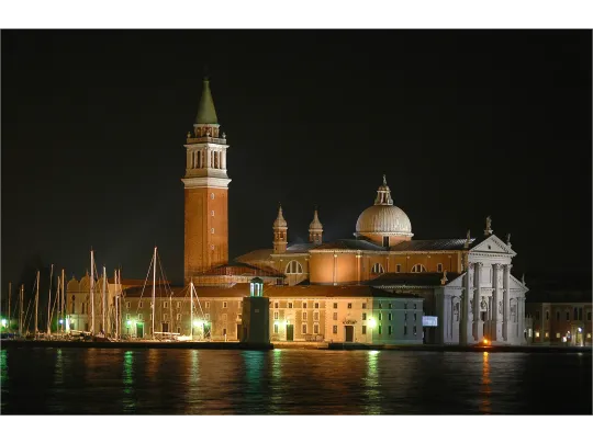 Städtebild Venedig San Giorgio Maggiore als Wandbild Grösse (4:3) 105 x ...